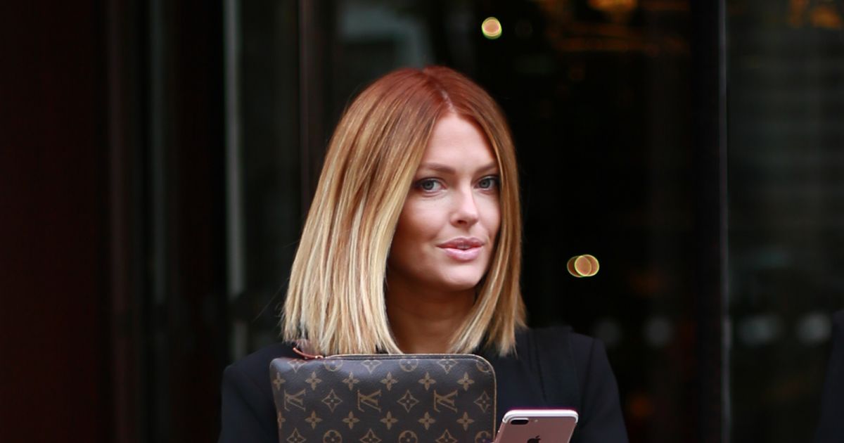 Caroline Receveur People à Lhôtel Royal Monceau à Paris Pendant La