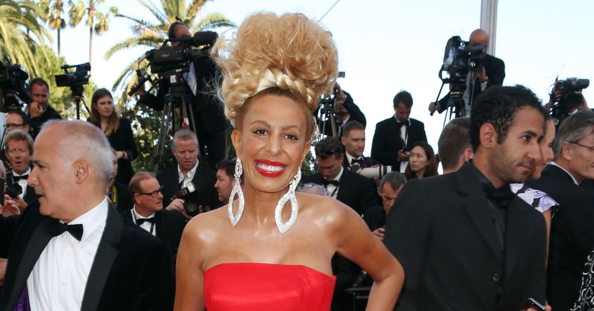 Afida Turner - Montée des marches du film Sils Maria lors du 67 ème ...