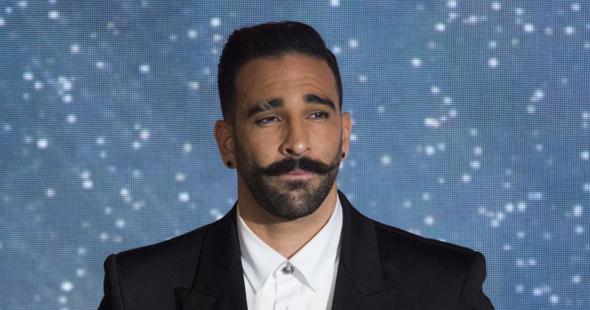 Adil Rami lors de la remise des trophées lors de la 28ème cérémonie des ...