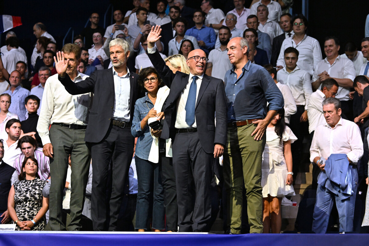 Photo : Charles Ange Ginésy, Laurent Wauquiez, Rachida Dati, Michèle ...