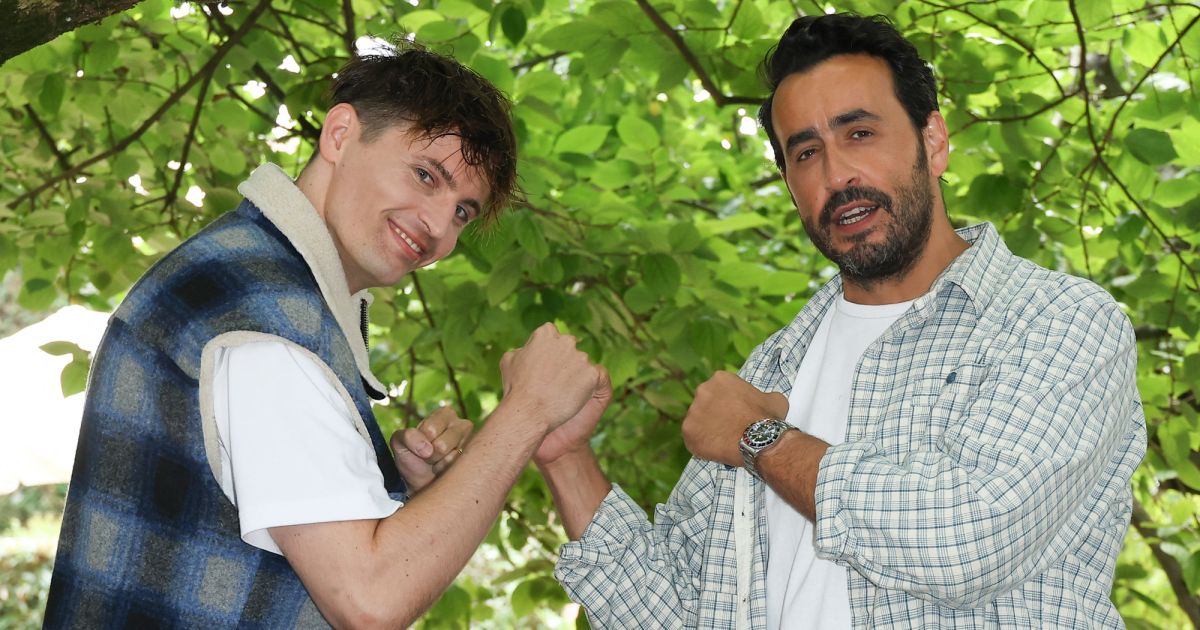 Raphael Quenard et Jonathan Cohen - Photocall du film Sentinelle lors de la 16ème édition du ...