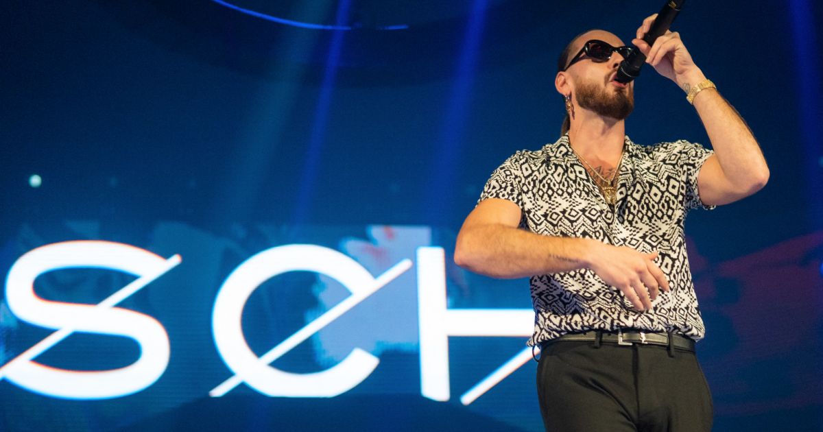 Exclusif - Le rappeur SCH est en showcase lors de la soirée La ...