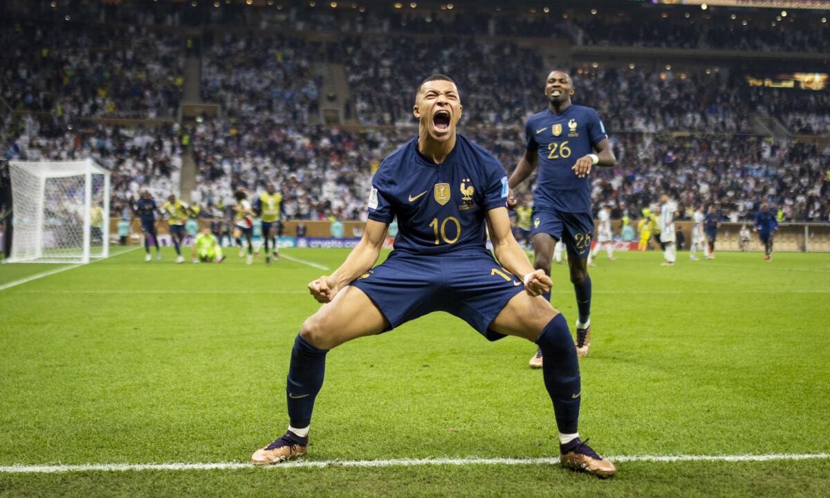 Photo : Kylian Mbappé - Match "France - Argentine (3-3 - tab 2-4)" en ...