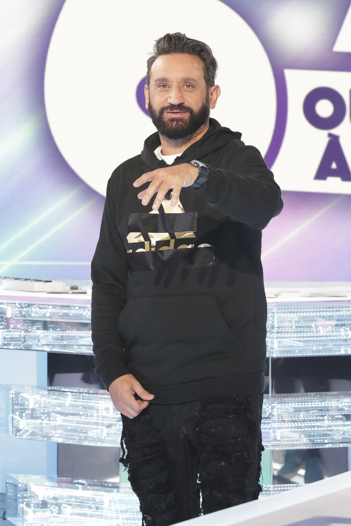 Photo : Exclusif - Cyril Hanouna - Sur le plateau de l’émission TPMP ...