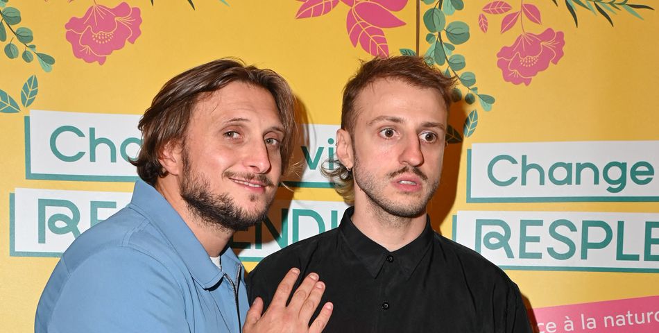 Exclusive - David Coscas (McFly) and Maxence Laperouse attending to the ...