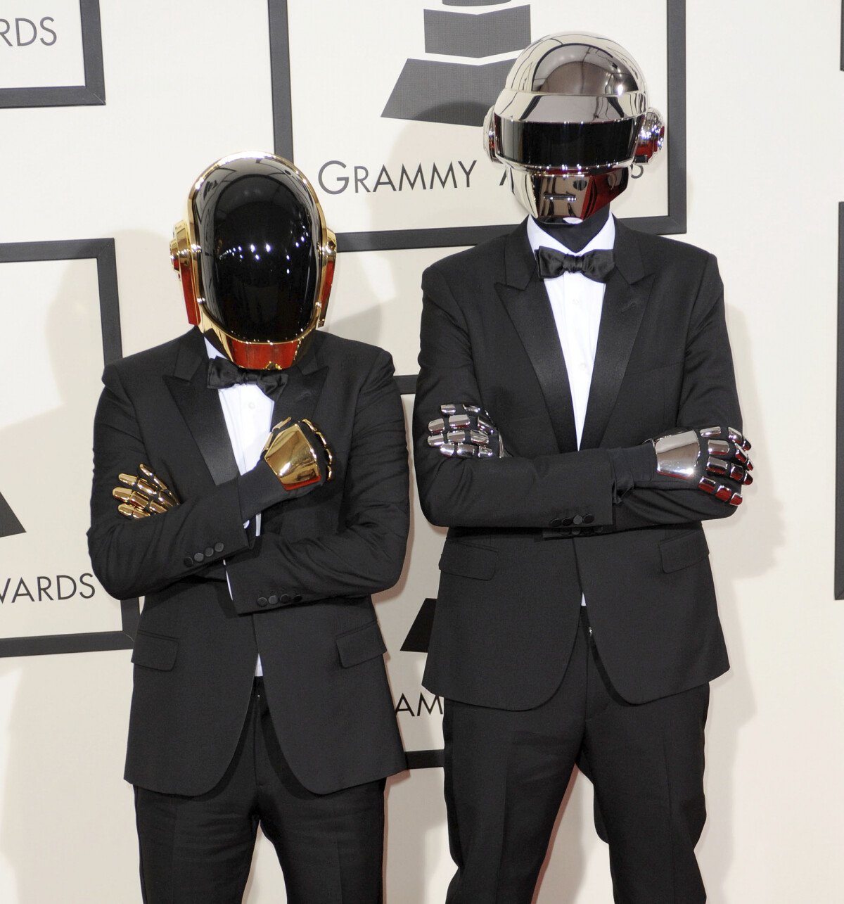 Photo : Daft Punk - 56eme ceremonie des Grammy Awards a Los Angeles, le ...