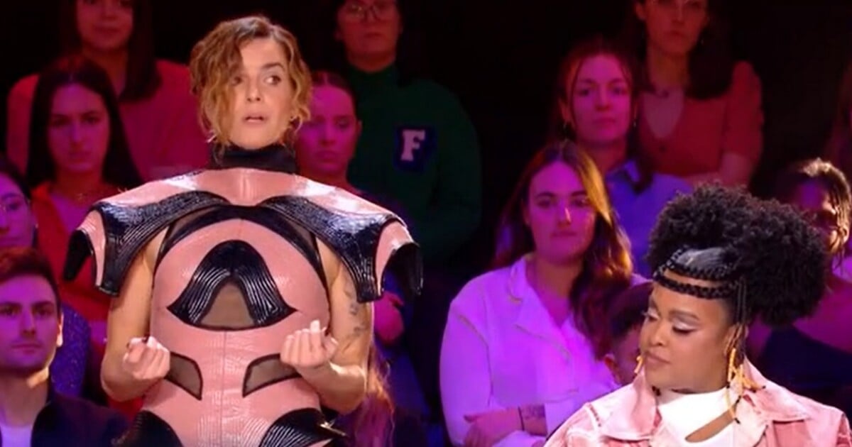 "Ce n'est pas Mask Singer", "C'est hideux" : avec sa robe d'extraterrestre, Fauve Hautot (Danse ...