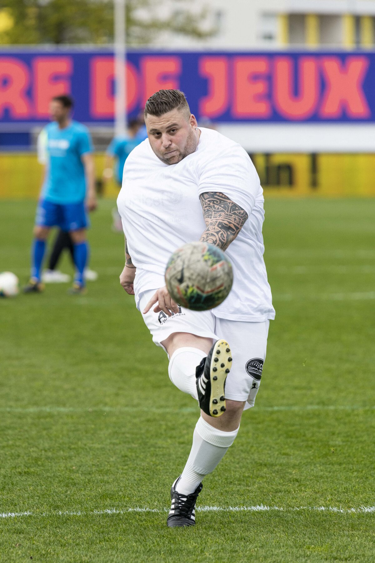 Photo : Le Youtubeur "Nicocapone" (Nicolas "Nico" Scudéri) lors du ...