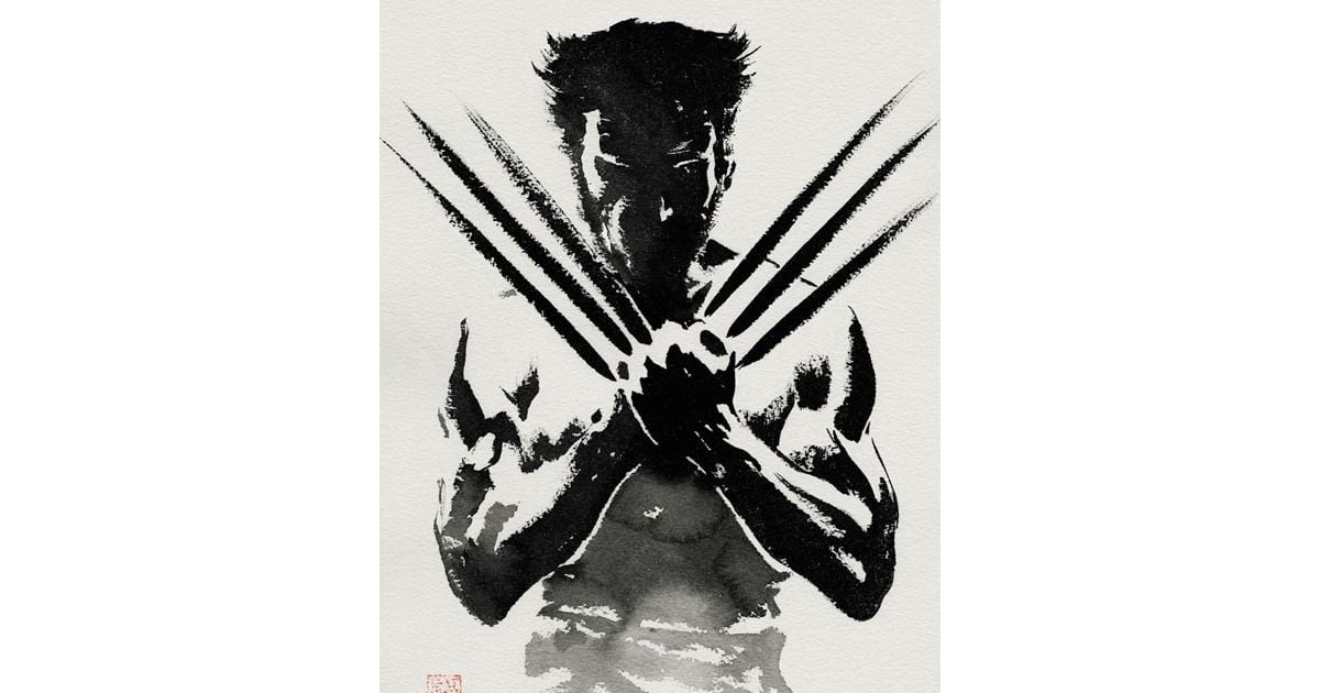 Petite affiche teaser pour The Wolverine - Purebreak