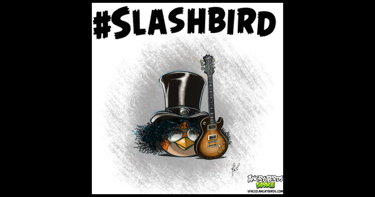 Angry Birds : Slash se lâche pour la musique du jeu - PureBreak