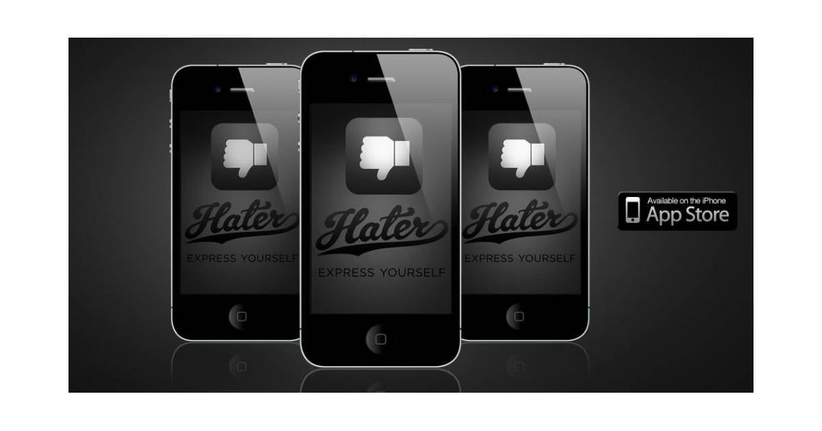 Hater sur iPhone, l'application pour tout détester - Purebreak