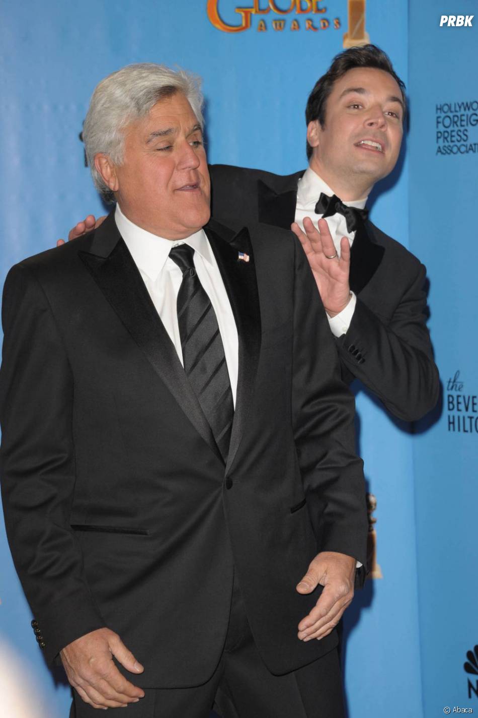 Les deux animateurs Jay Leno et Jimmy Fallon s'illustrent par leur ...