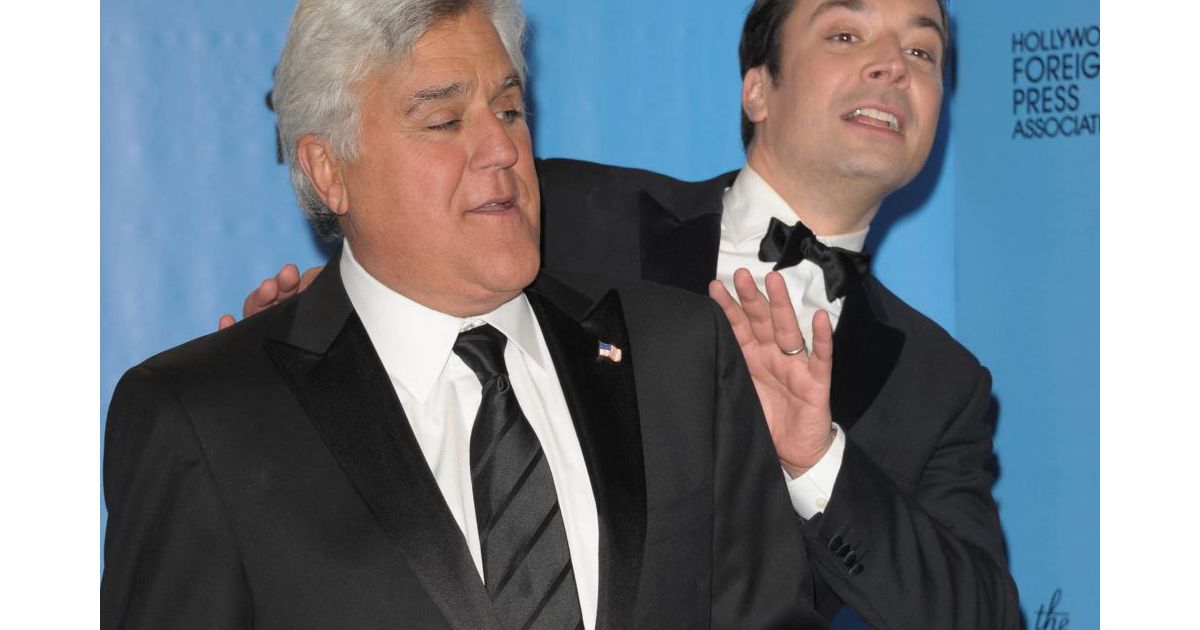Les deux animateurs Jay Leno et Jimmy Fallon s'illustrent par leur ...