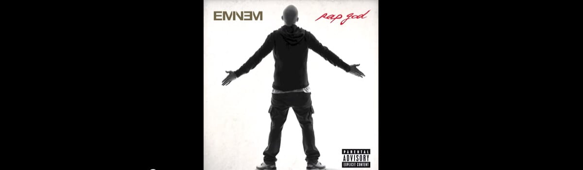 Eminem Rap God Album Cover