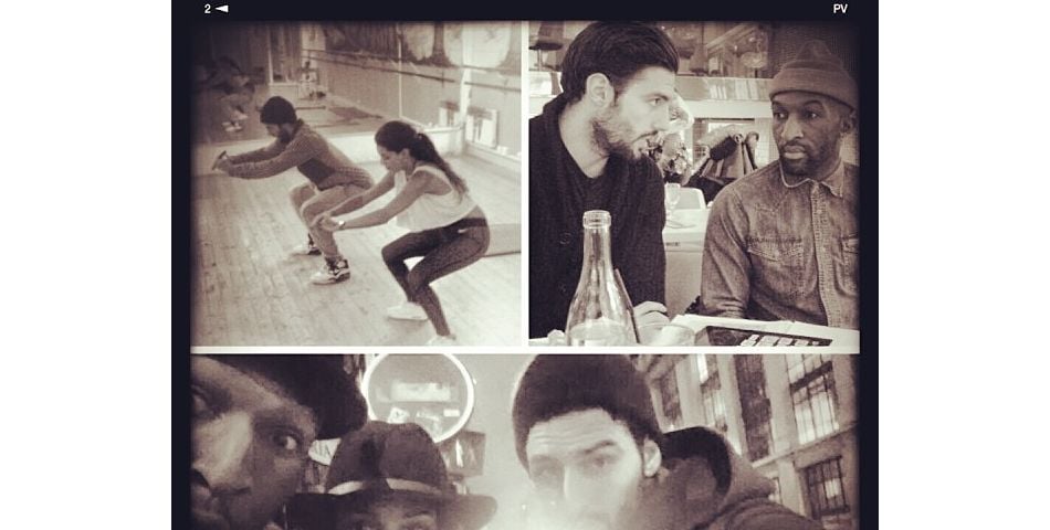 Tal : photo Instagram de la préparation de sa tournée 2014 - Purebreak