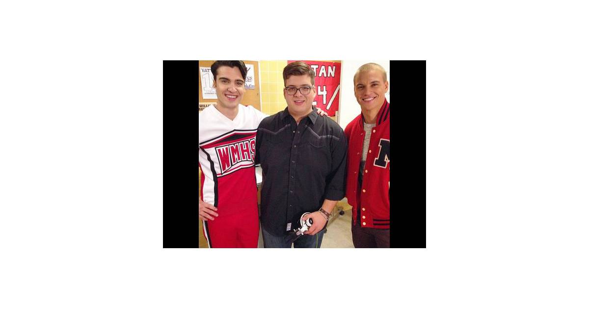 Glee saison 6 :Billy Lewis Jr (Mason), Noah Guthrie (Roderick) et ...