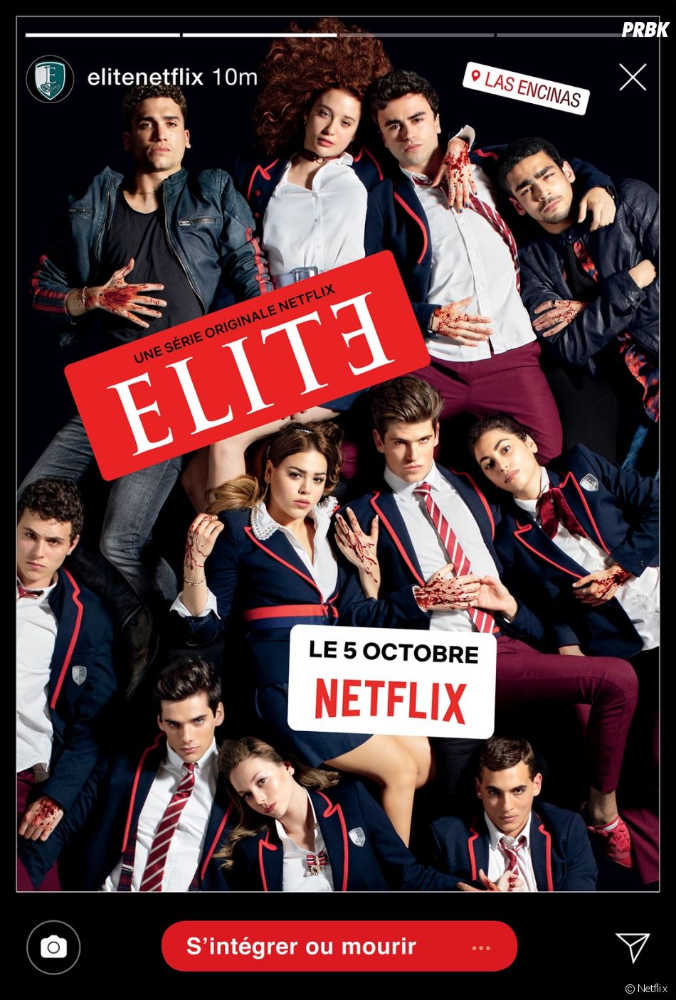 L'affiche d'Elite, dispo le 5 octobre sur Netflix - Purebreak