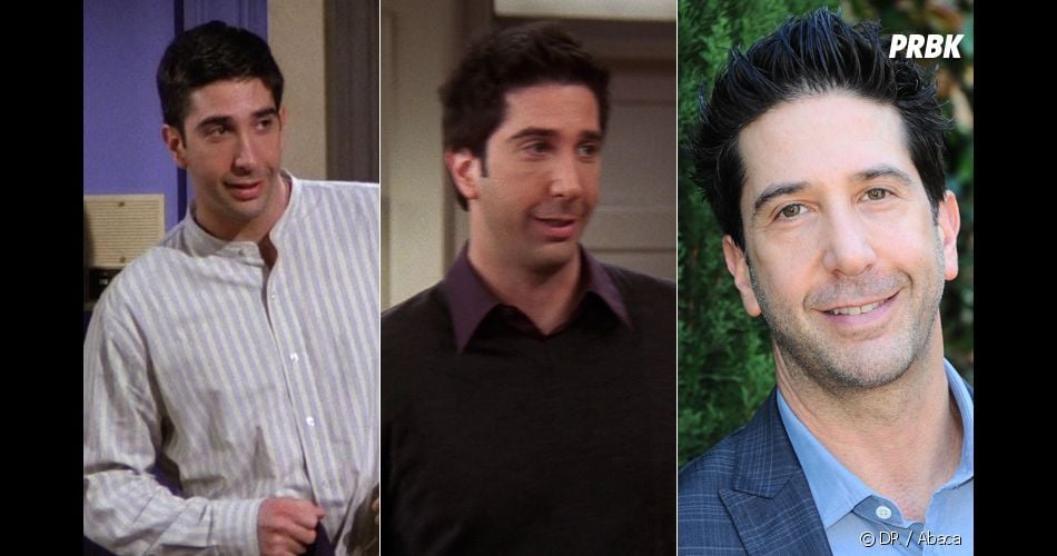 Friends : David Schwimmer au début de la série, à la fin de la série et ...