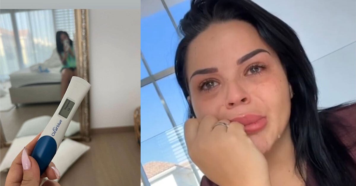 Vidéo : Sarah Fraisou affiche un test de grossesse puis se filme en ...