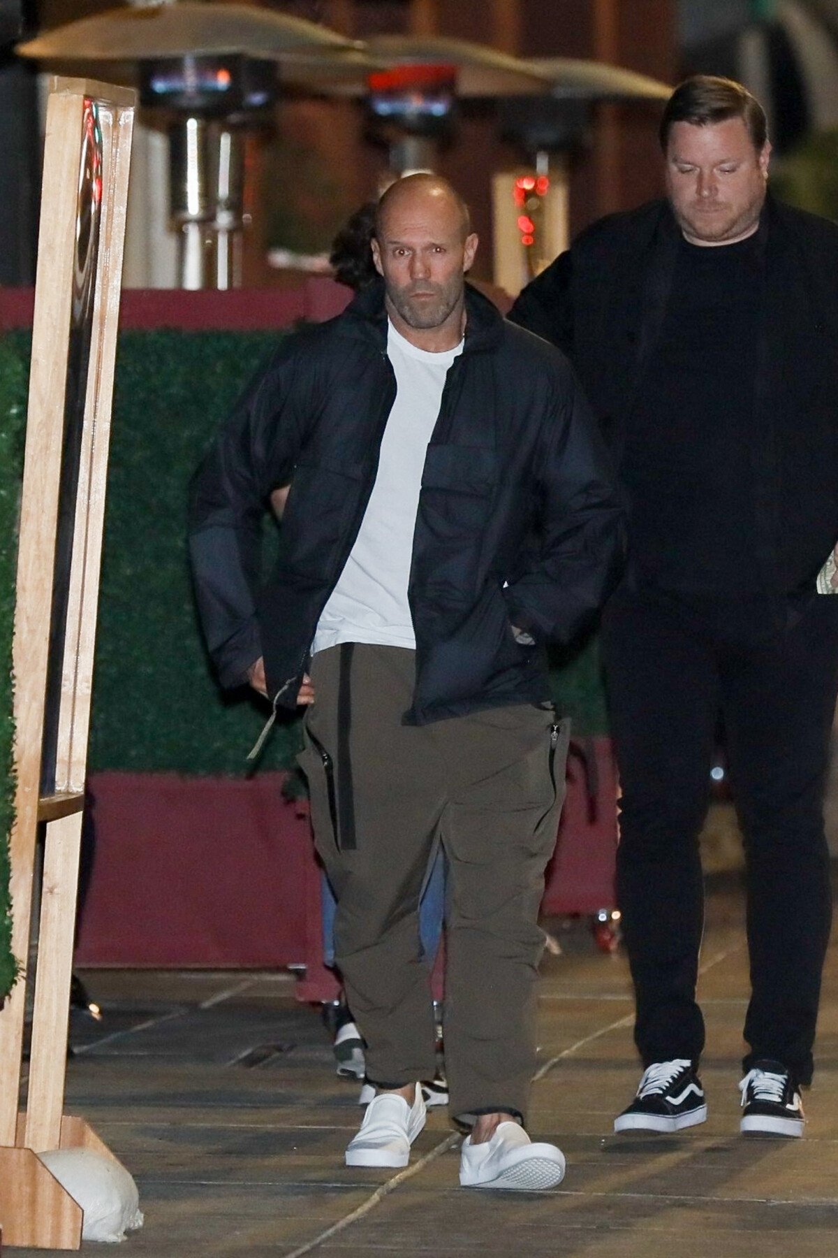 Photo : Jason Statham est allé dîner au restaurant Matsuhisa avec des ...