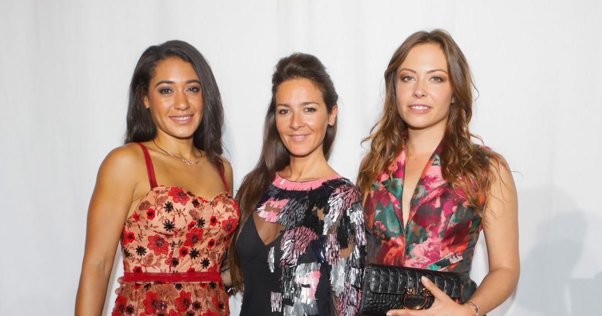 Joséphine Jobert, Emmanuelle Boidron, Dounia Coesens au défilé ...
