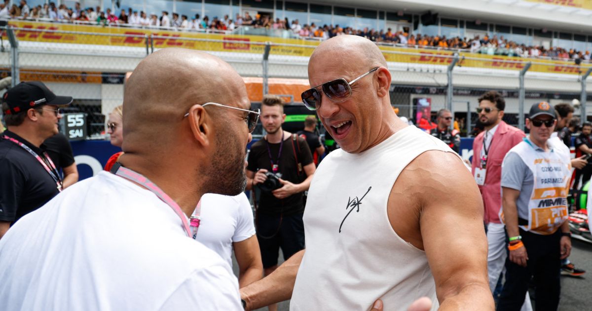 Vin Diesel - Les célébrités assistent sur le circuit Miami ...