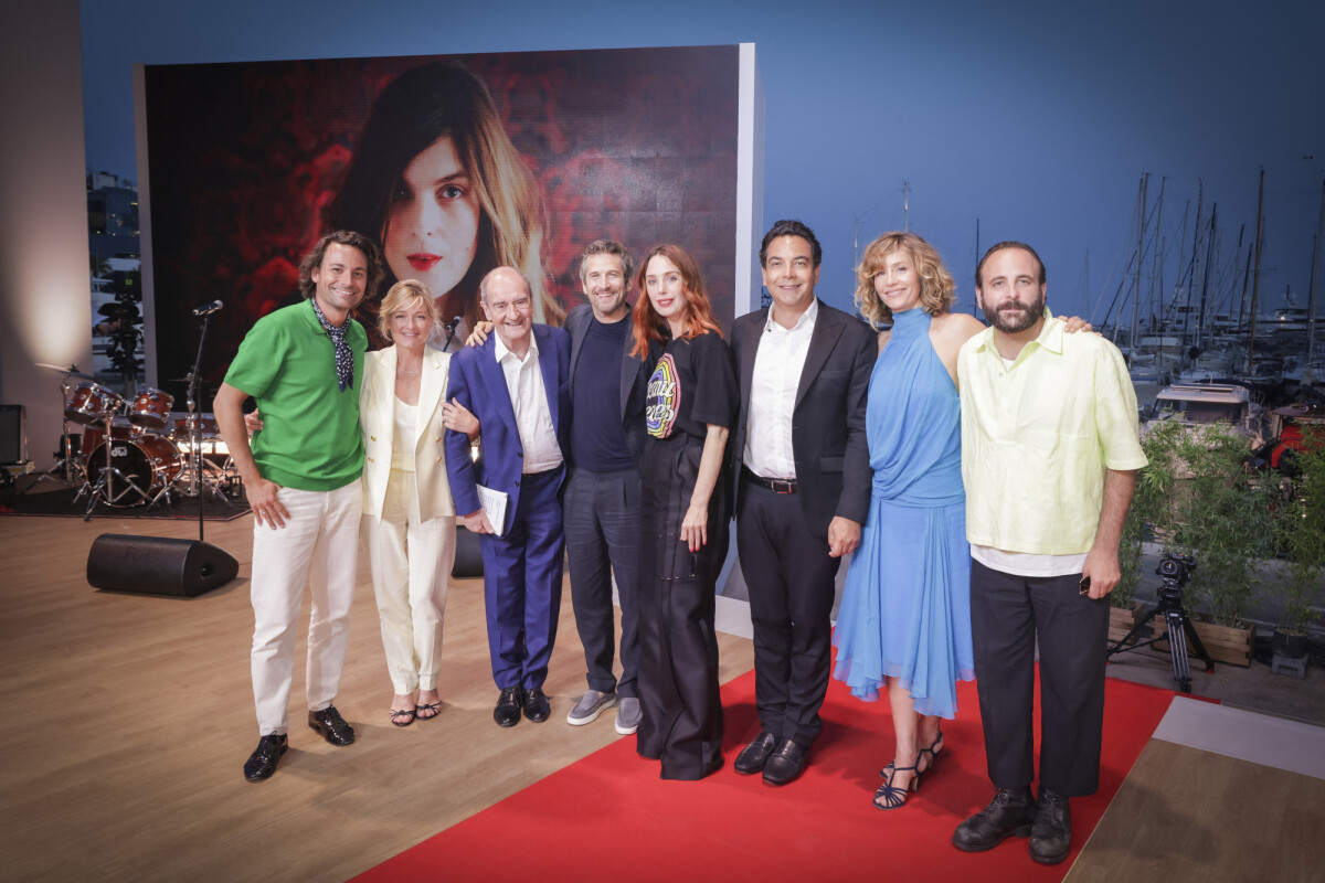 Photo : Exclusif - Bertrand Chameroy, Anne-Elisabeth Lemoine, Pierre ...