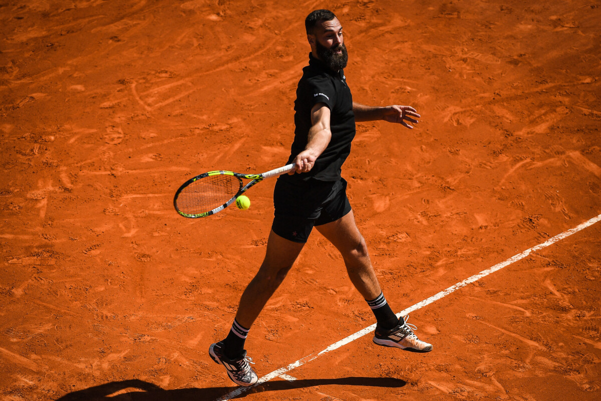 Photo : Benoit PAIRE - Les champions de tennis s'affrontent lors du ...