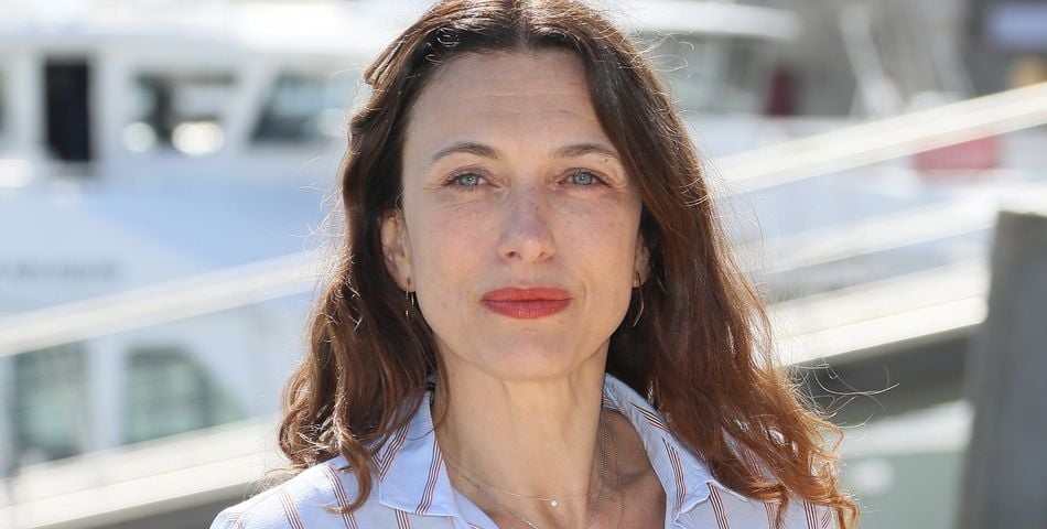 Natacha Lindinger pour la série télévisée Sam au photocall du quatrième ...