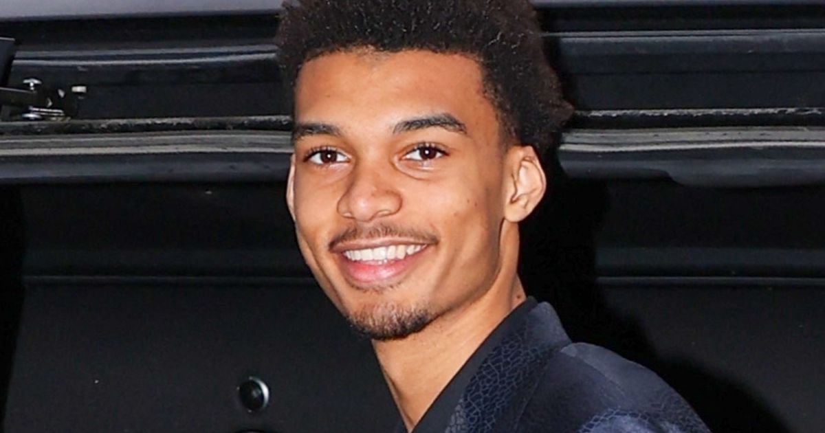 New York, NY - EXCLUSIVE - Victor Wembanyama heads to dinner after ...