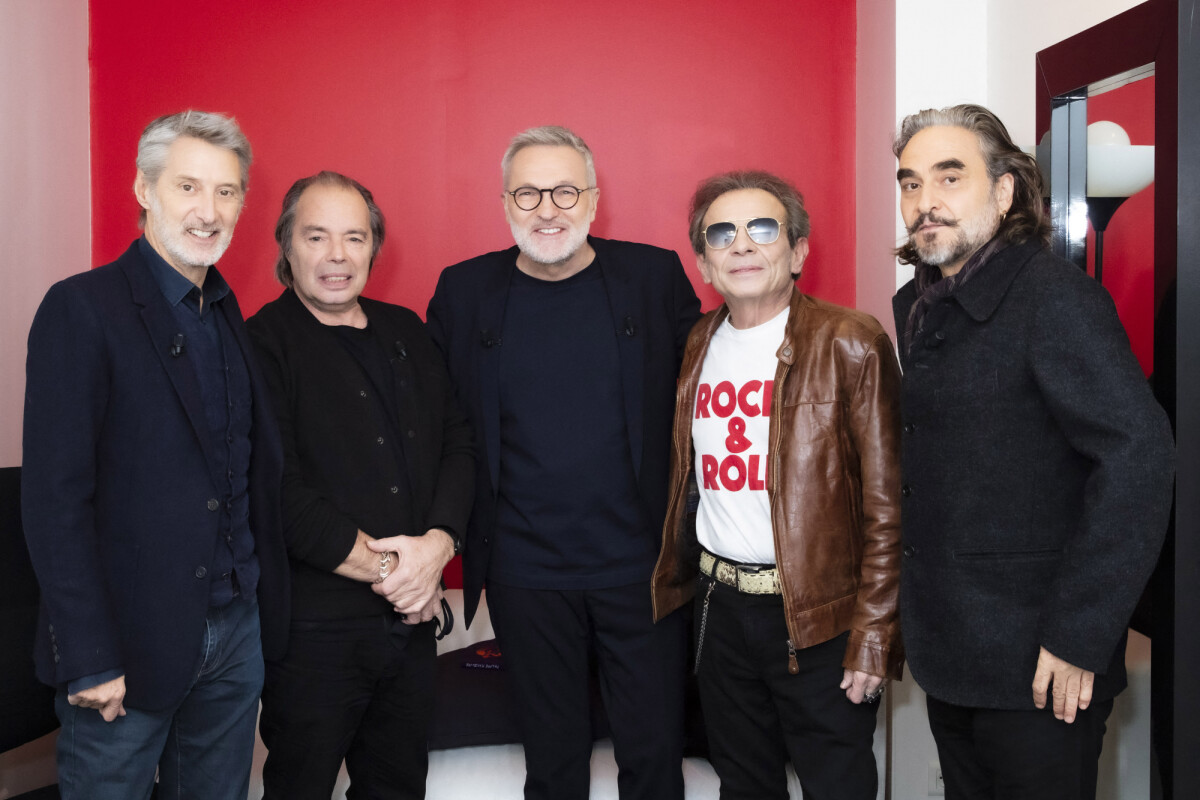 Photo : Exclusif - Antoine De Caunes, Philippe Djian, Laurent Ruquier ...