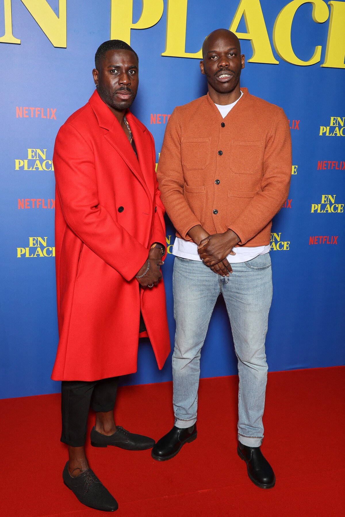 Photo : Jean-Claude Muaka and Jean-Pascal Zadi attend the 'En Place ...