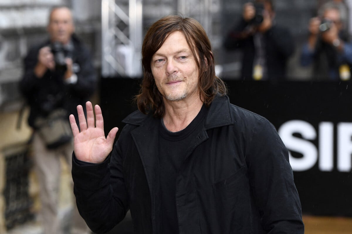 Photo : Diane Kruger et son compagnon Norman Reedus arrivent à l'hôtel ...