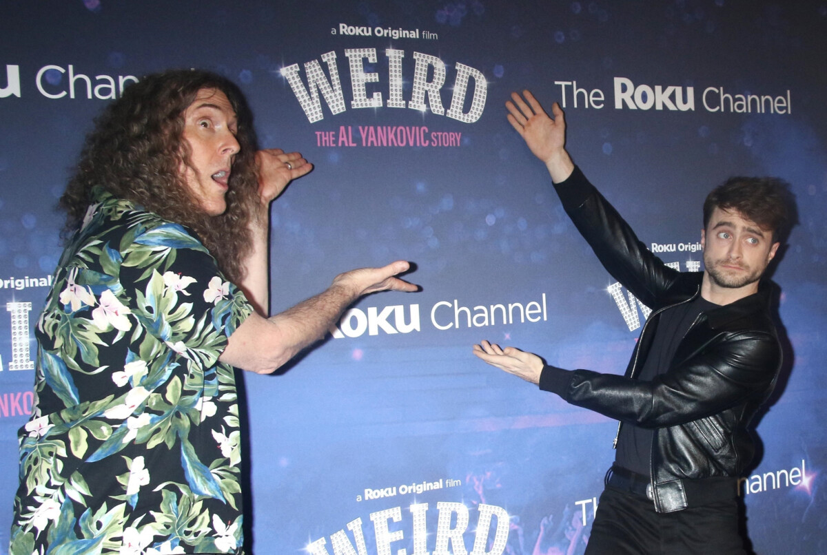 Photo : "Weird Al" Yankovic and Daniel Radcliffe - Première du film ...