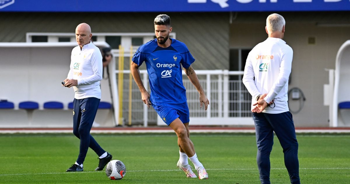 Olivier Giroud Didier Deschamps (sélectionneur) - staff - L'équipe de ...