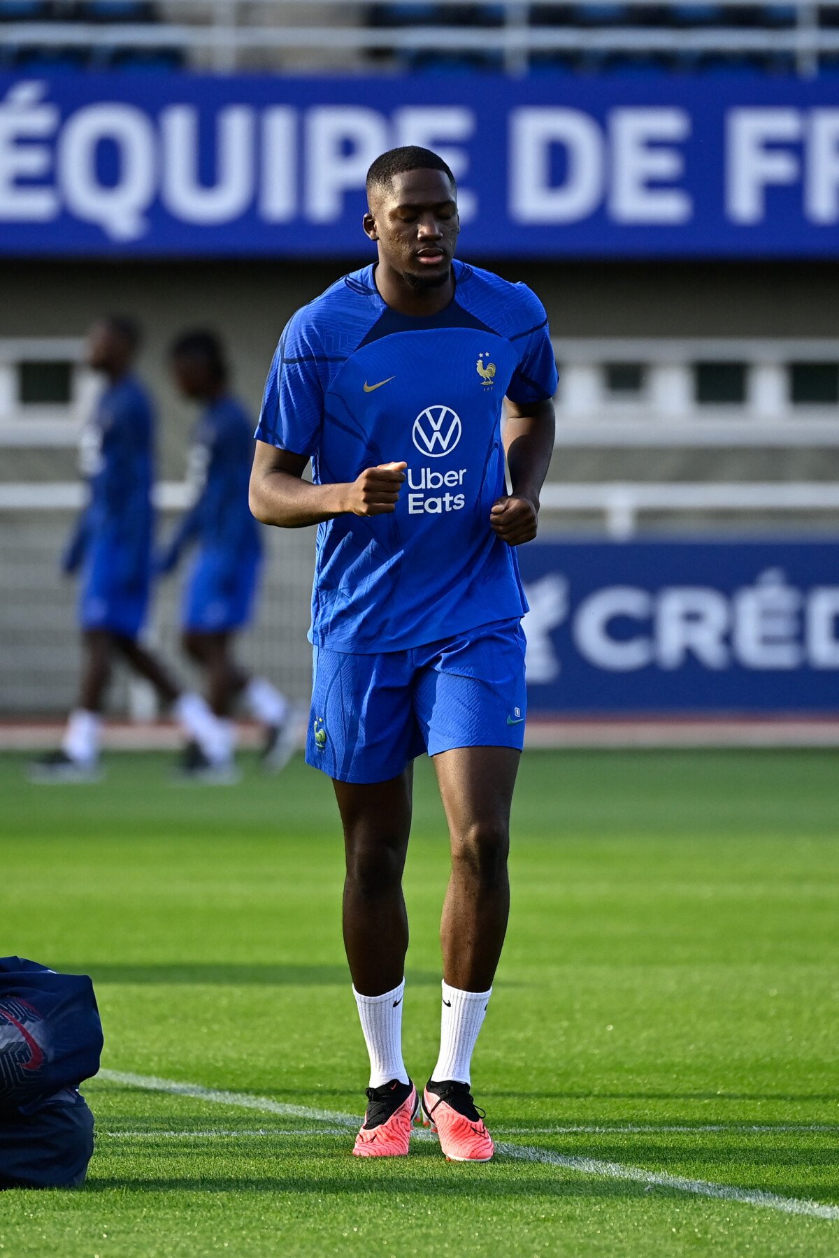 Photo : Konate Ibrahima - L'équipe de France en entrainement au Centre ...