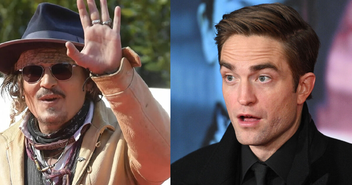 "Je suis le vampire Alpha" : Johnny Depp provoque Robert Pattinson et ...