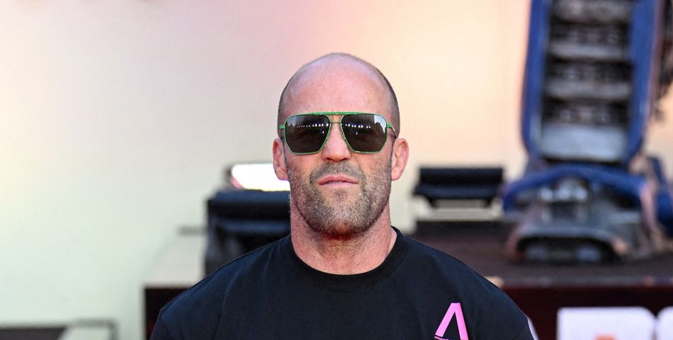 Jason Statham arriving at the Transformers Rise of the Beasts European ...