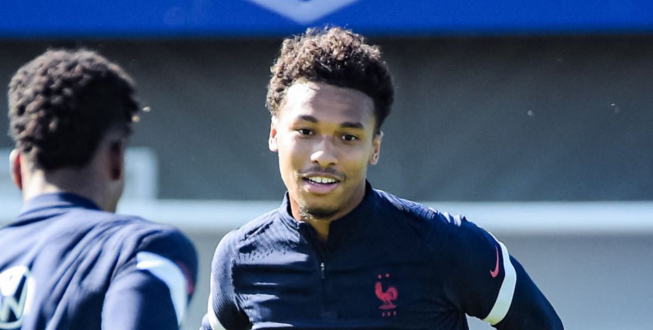 Boubacar Kamara - Entraînement de l'équipe de France au Centre National ...