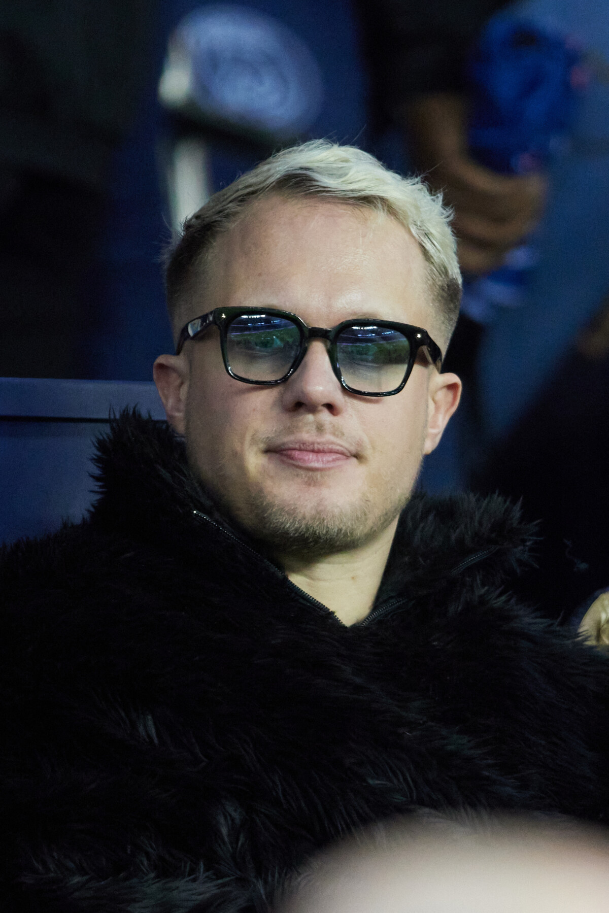 Photo : Guillaume Genton - People en tribune lors du match de football ...