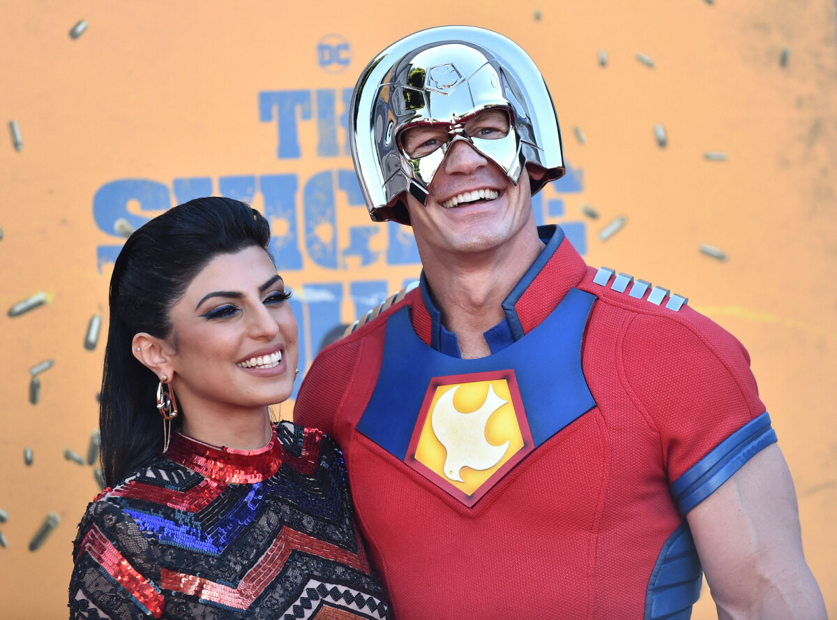 Photo : John Cena and Shay Shariatzadeh at \"The Suicide Squad ...
