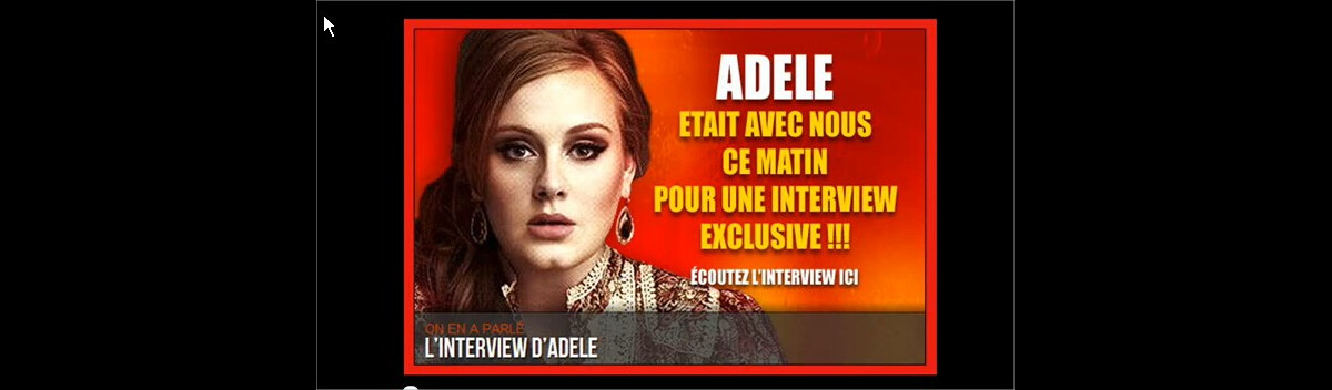 Vidéo : Adele en direct sur NRJ - PureBreak