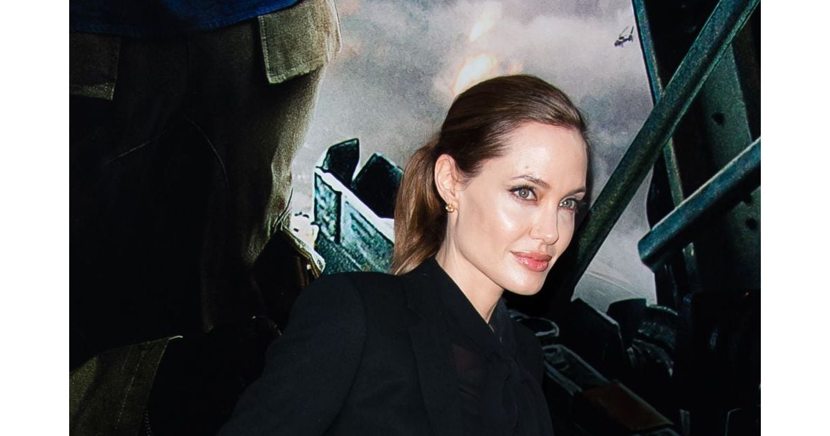 World War Z : Angelina Jolie à Paris pour l'avant-première du film ...