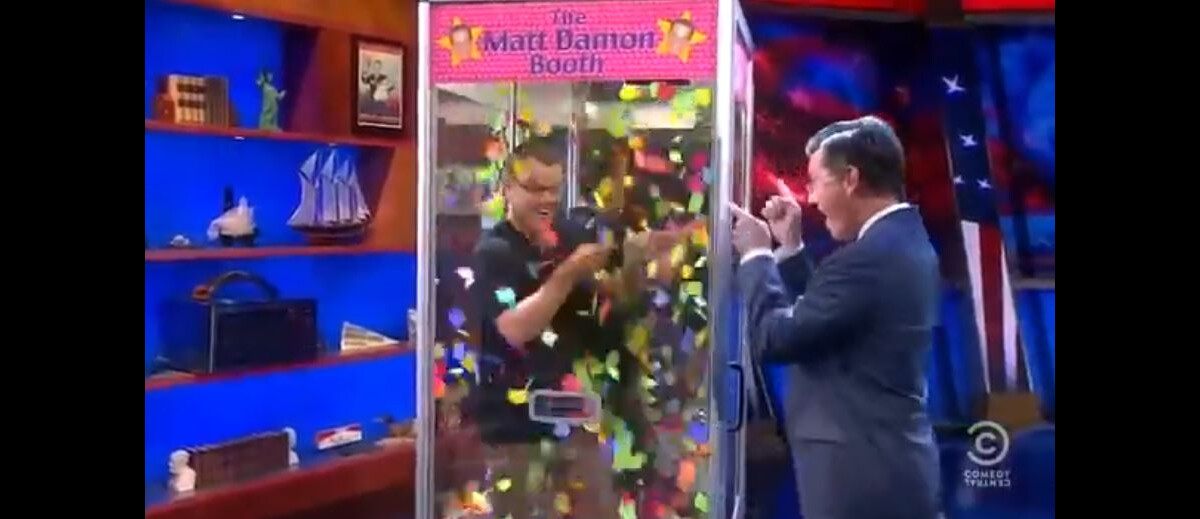 Photo : Daft Punk : Get Lucky, la version du Colbert Show avec Matt ...