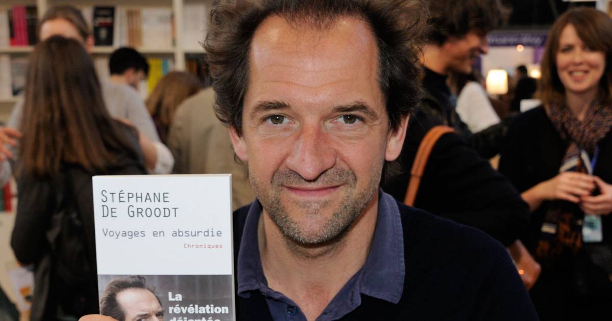 Stéphane De Groodt au Salon du Livre, le 23 mars 2014 - Purebreak