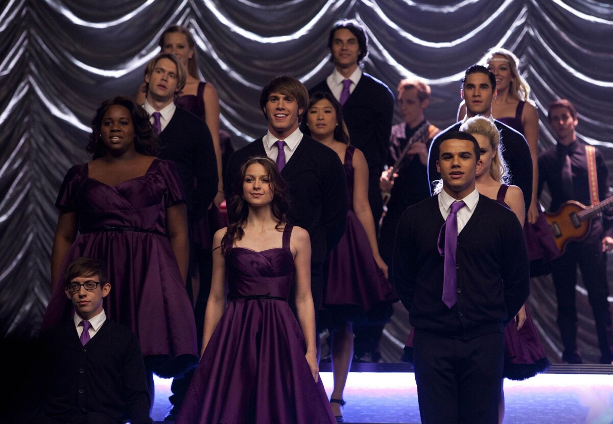 Photo : Glee saison 6 : le Glee Club face à des concurrents plus ...