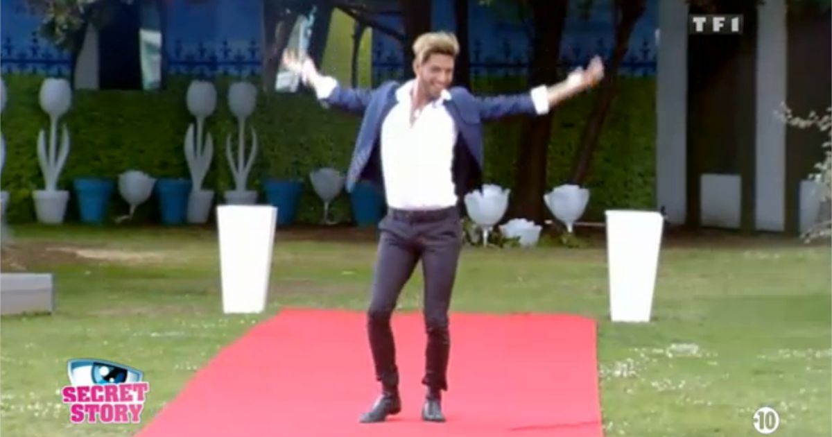 Secret Story 8 : Sacha lors de son défilé pour l'élection Mister Secret ...