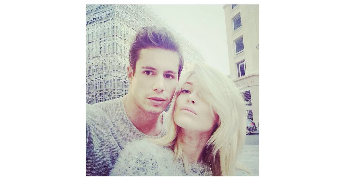 Caroline Receveur et Valentin Lucas sur une photo postée sur Instagram ...
