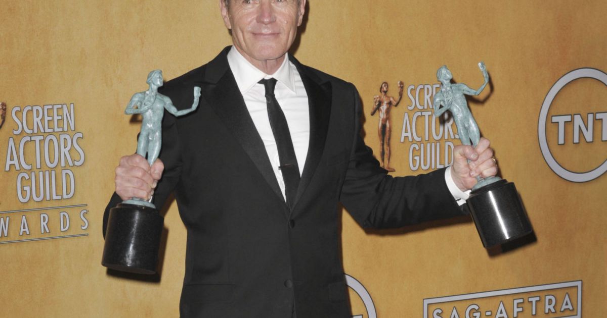 Bryan Cranston durant la cérémonie des Screen Actors Guild Awards ...