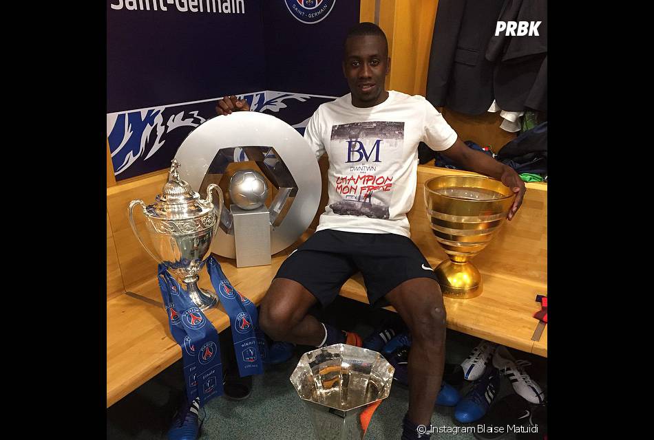 Blaise Matuidi célèbre la victoire du PSG en Coupe de France et son ...